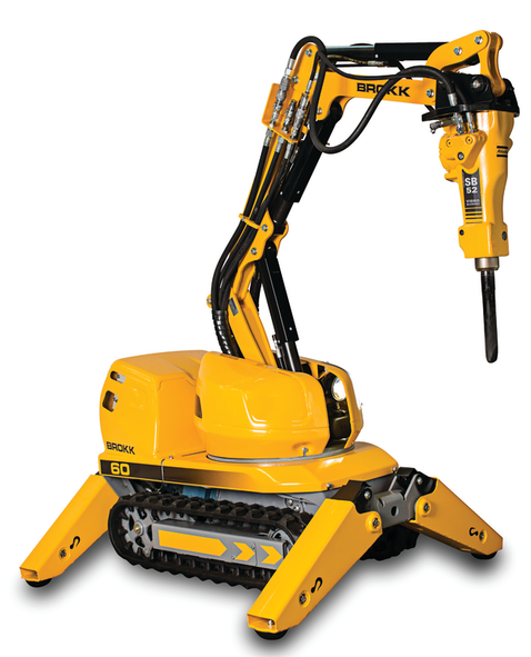 Demolition robot BROKK 50 – Zimmtec-marketplace